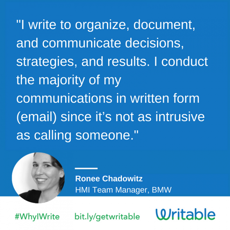Why I Write - Writable