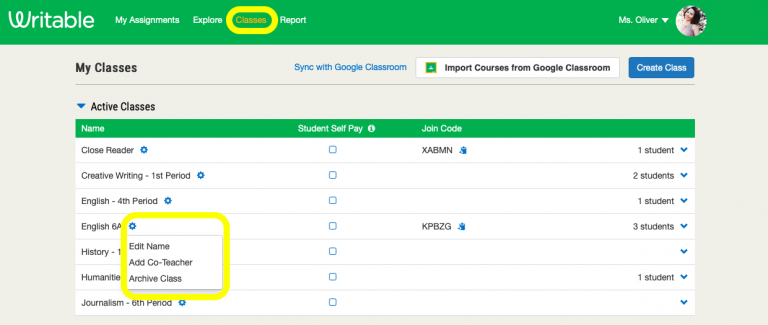 Introducing Co-Teachers in Writable - Writable