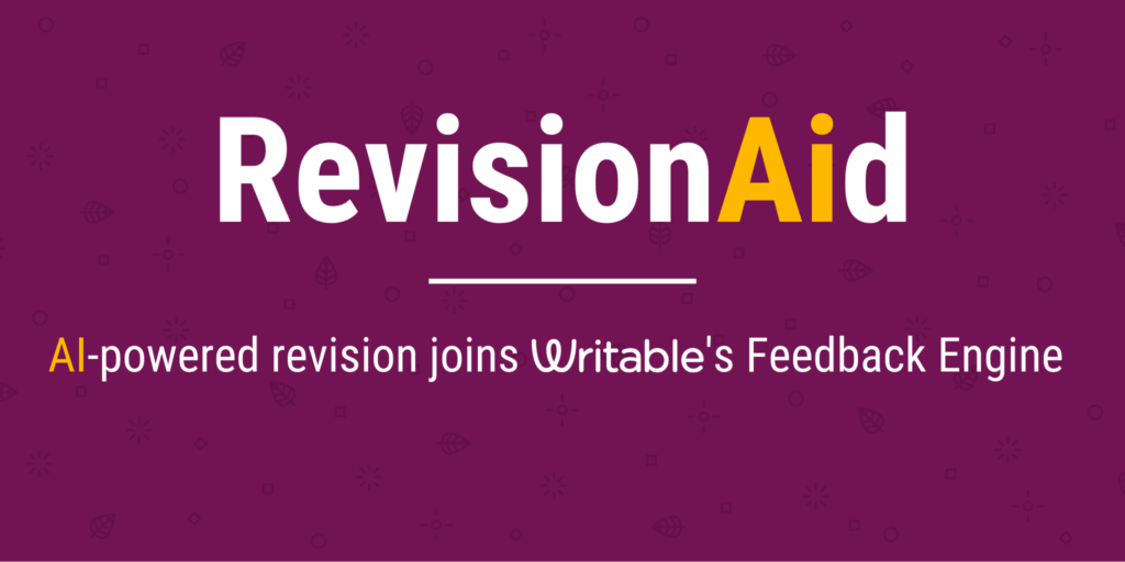 Introducing RevisionAid - Writable