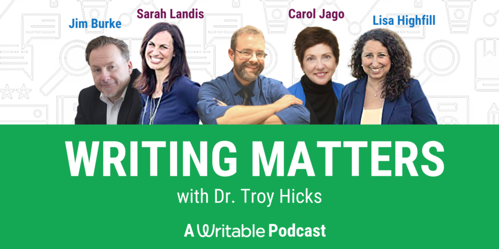 Introducing Writable’s First Podcast: Writing Matters with Dr. Troy ...