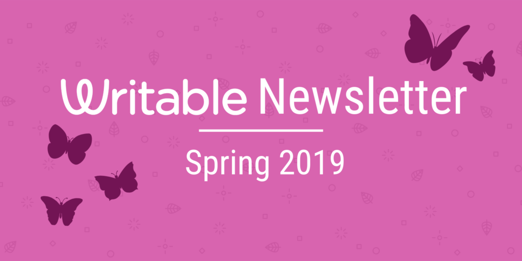 Spring 2019 Newsletter: RevisionAid, Team Grading, WIDA & EL Assignments, Writing Matters Season ...