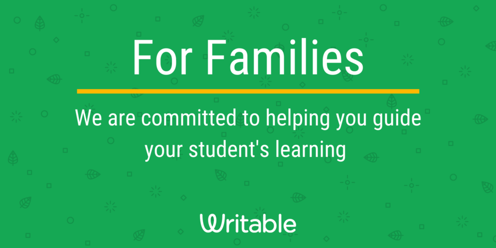 For Families Using Writable - Writable