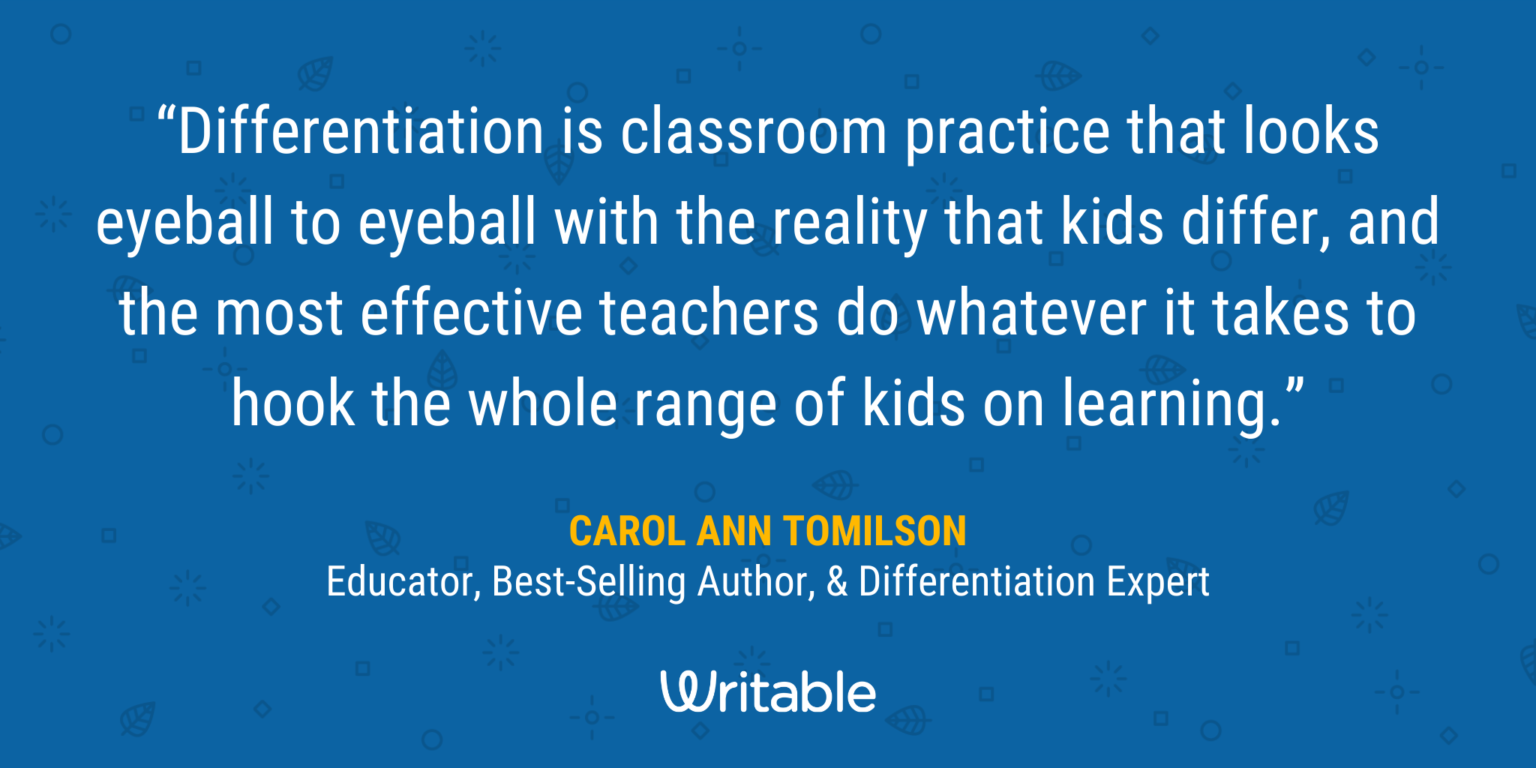 How to Customize Learning for a Student-Centered Experience in the Classroom or Virtually - Writable