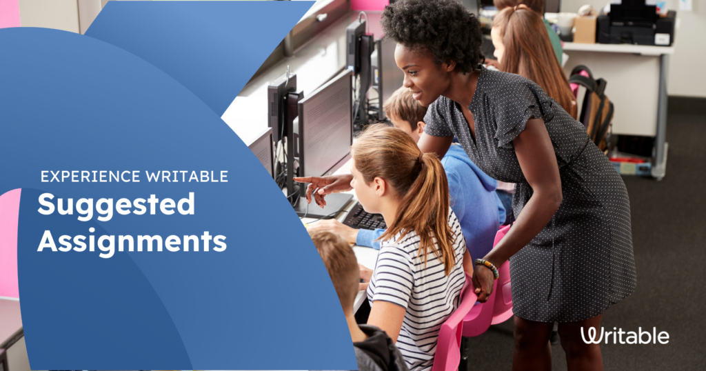 Suggested Assignments - Writable