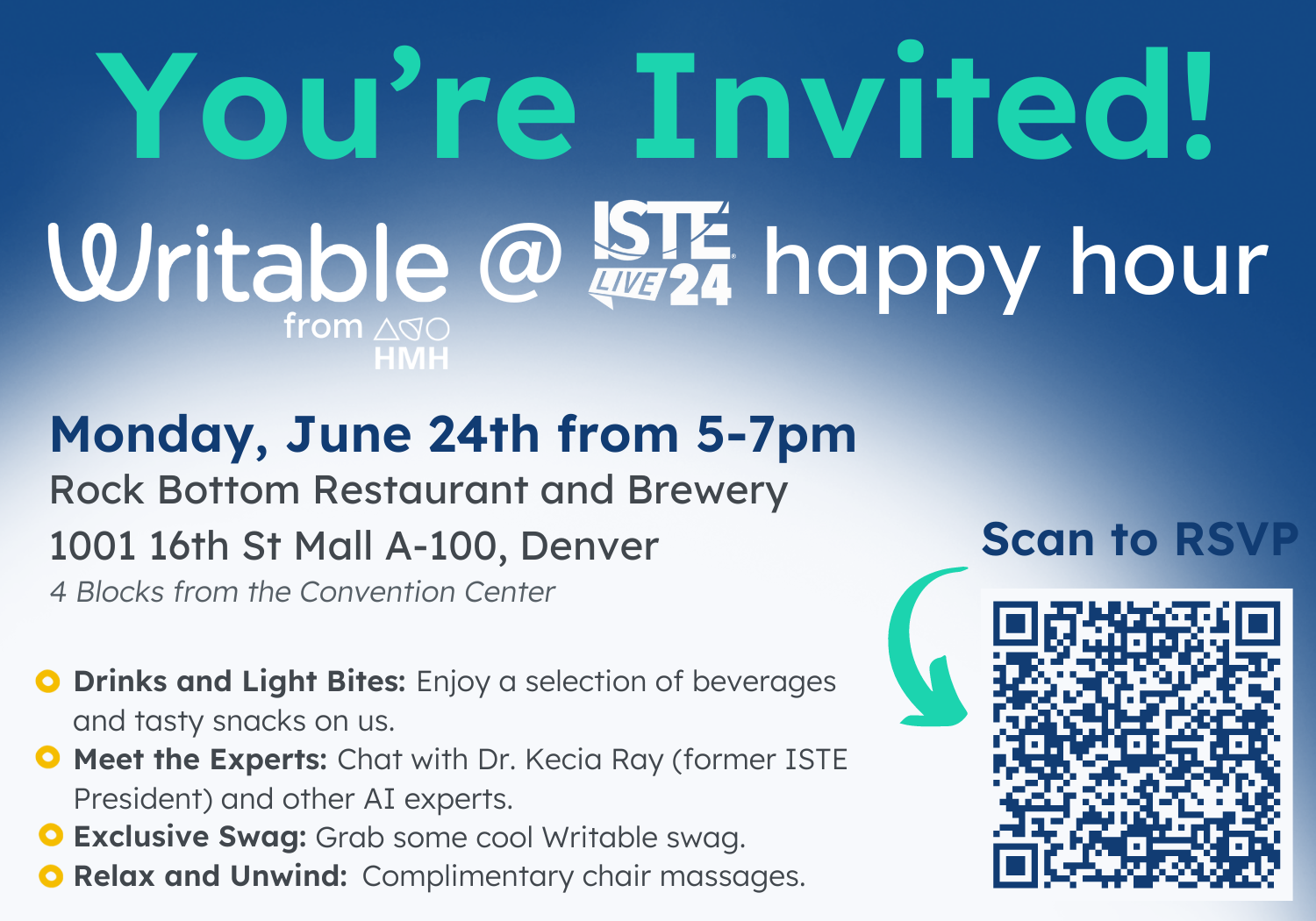 Join Writable at ISTE 2024 in Denver - Writable